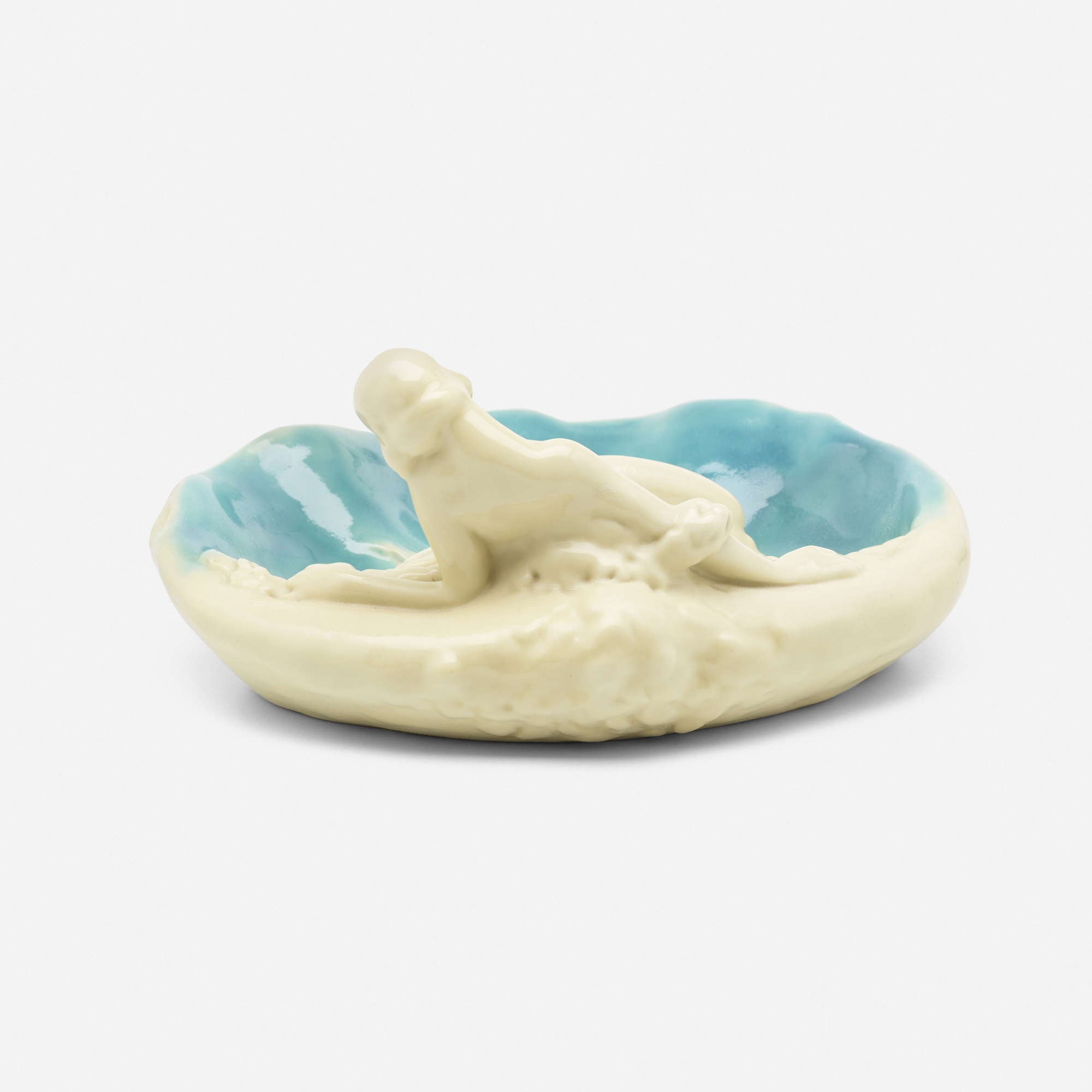 Bruce Haswell | Rare production mermaid ashtray (1916) | MutualArt