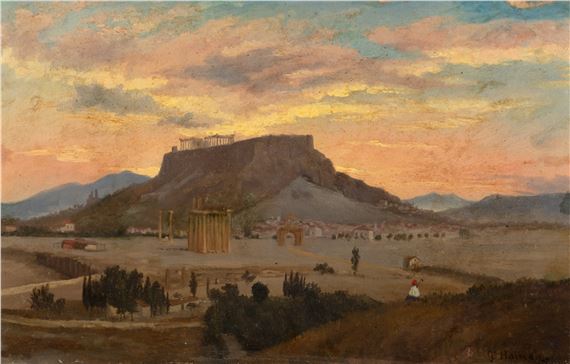 Giuseppe Haimann | The Acropolis in Athens | MutualArt