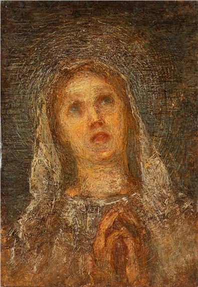 Giovanni Segantini | Praying Madonna | MutualArt
