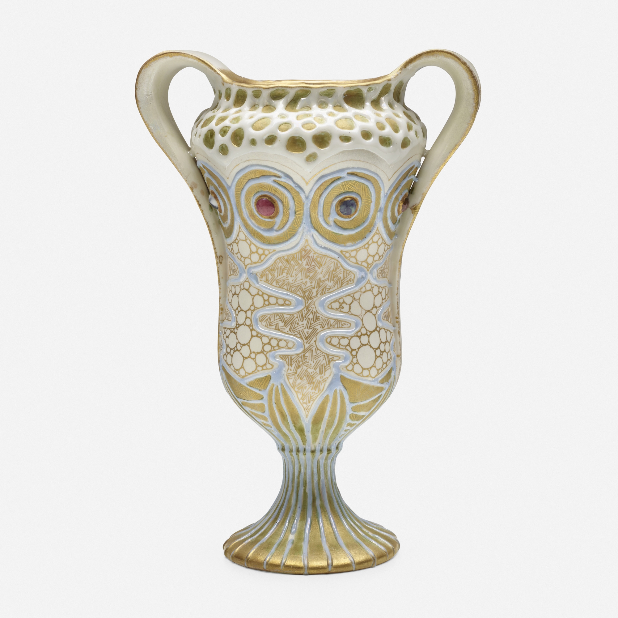 Riessner, Stellmacher & Kessel | Amphora Klimt vase | MutualArt
