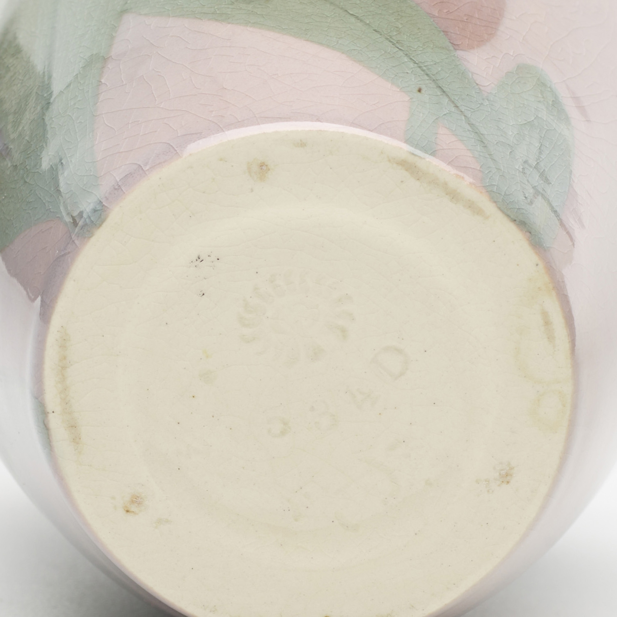 Rose Fechheimer | Iris Glaze vase with tulips (1899) | MutualArt