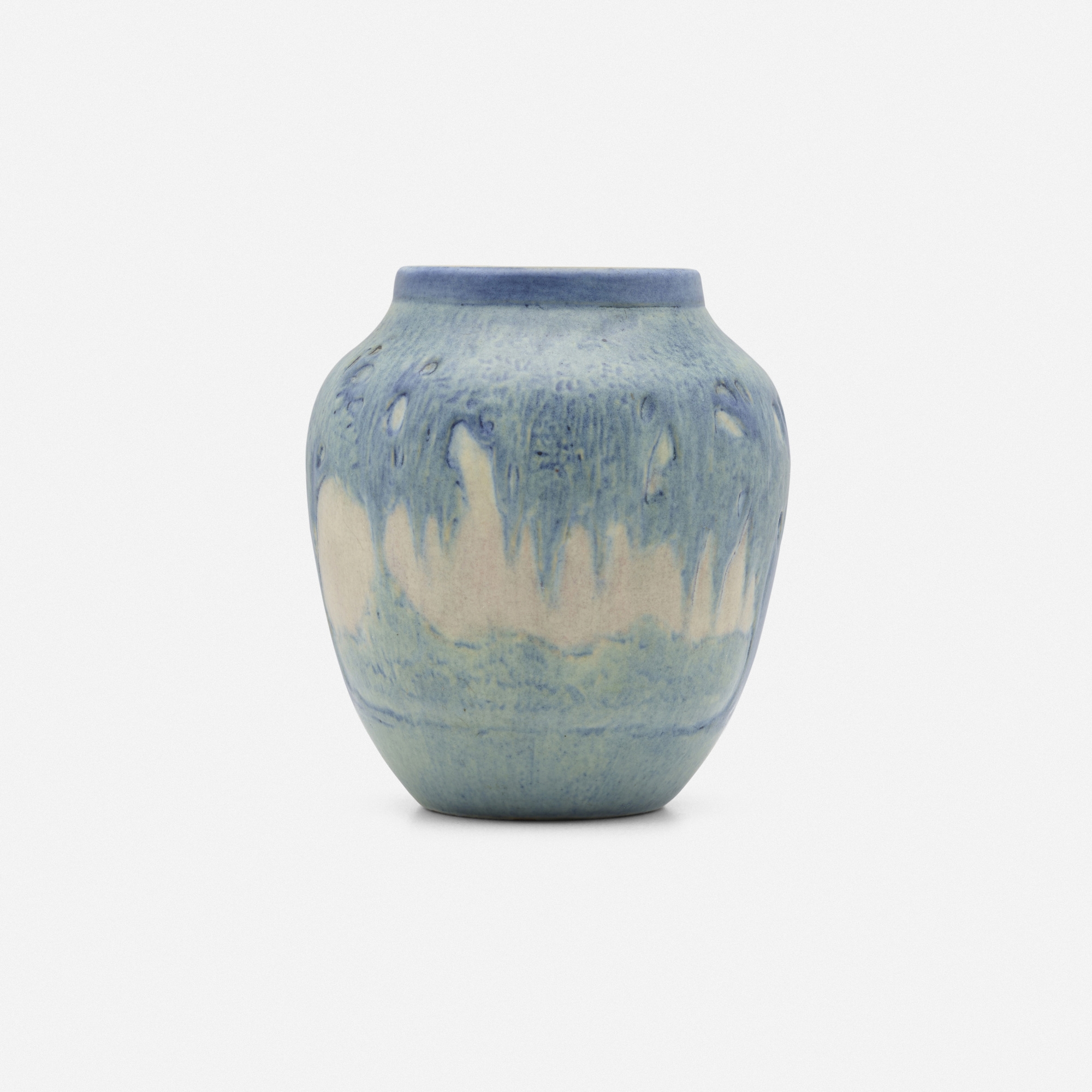 Anna Frances Simpson | Transitional scenic vase with live oaks and ...
