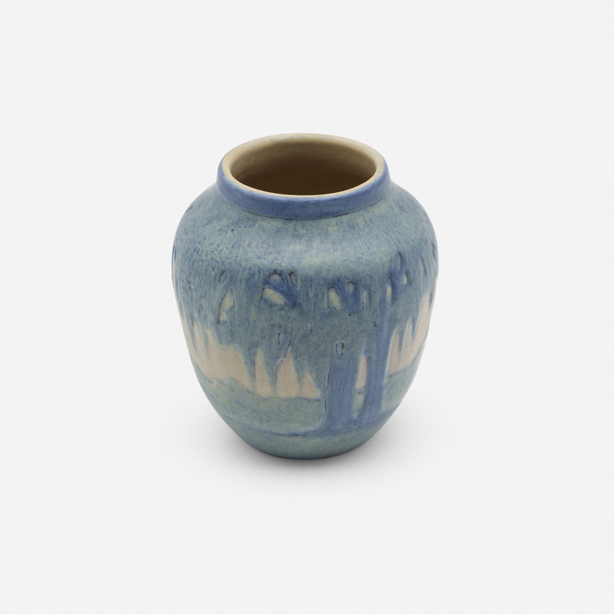 Anna Frances Simpson | Transitional scenic vase with live oaks and ...