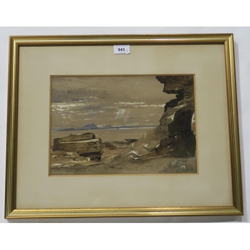 Sam Bough | Seascape and coastal village | MutualArt