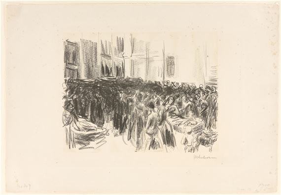 Max Liebermann | ”Judengasse”. (1912) | MutualArt