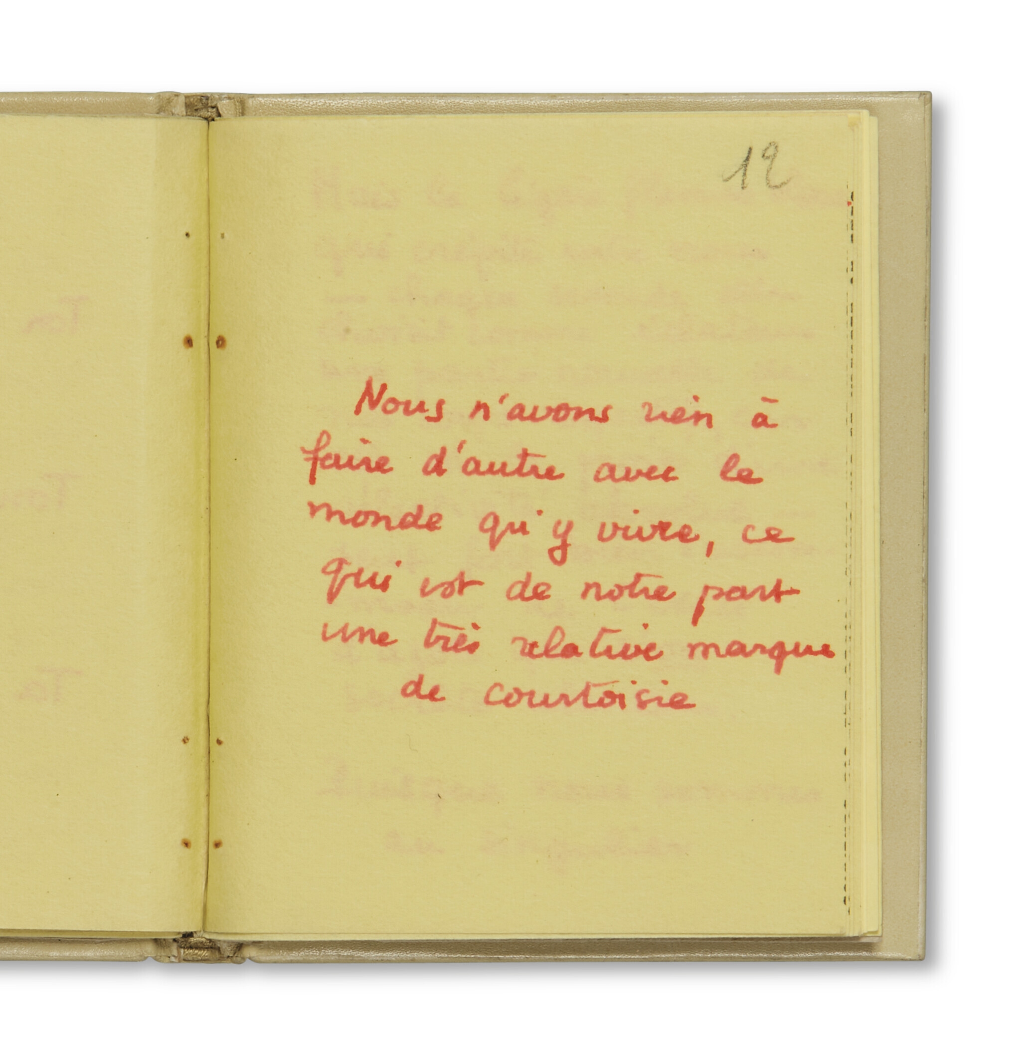 Claude Tarnaud | Manuscrit autographe signé pour Poèmes au carré. S.l.n ...