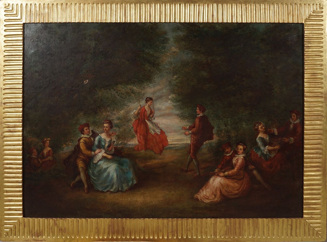 Jean-Antoine Watteau | 4 salon pictures depicting Fete Galante | MutualArt