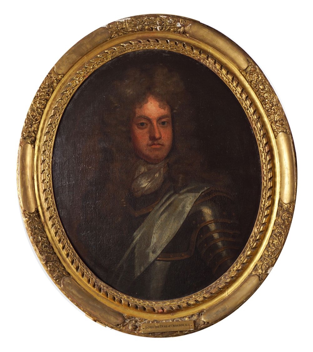 Sir Godfrey Kneller | Oval portrait of James FitzJames Butler (Circa ...