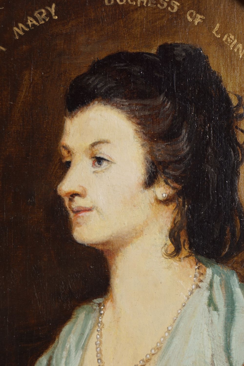 Irish School | Oval portrait of Emilia Mary Fitzgerald (1731-1814 ...
