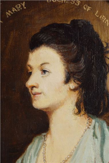 Irish School | Oval portrait of Emilia Mary Fitzgerald (1731-1814 ...