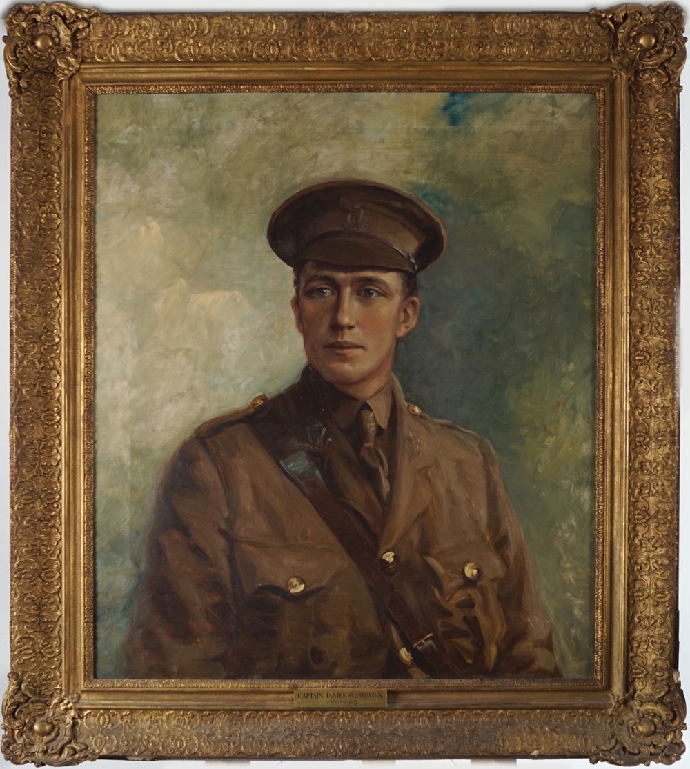 Irish School | Portrait Captain James Arnold Smithwick (1881 - 1915 ...