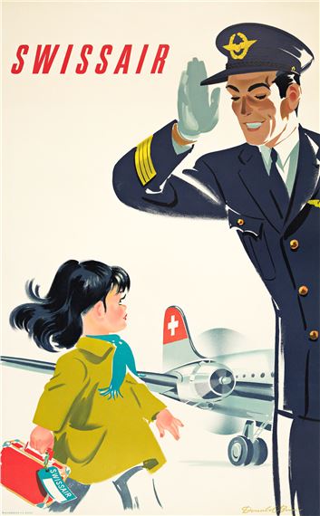 Donald Brun | SWISSAIR. 1949. (1950 - 1951) | MutualArt