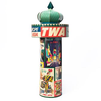 David Klein | TWA / FLY TWA SUPERJETS. Three-dimensional cardboard ...