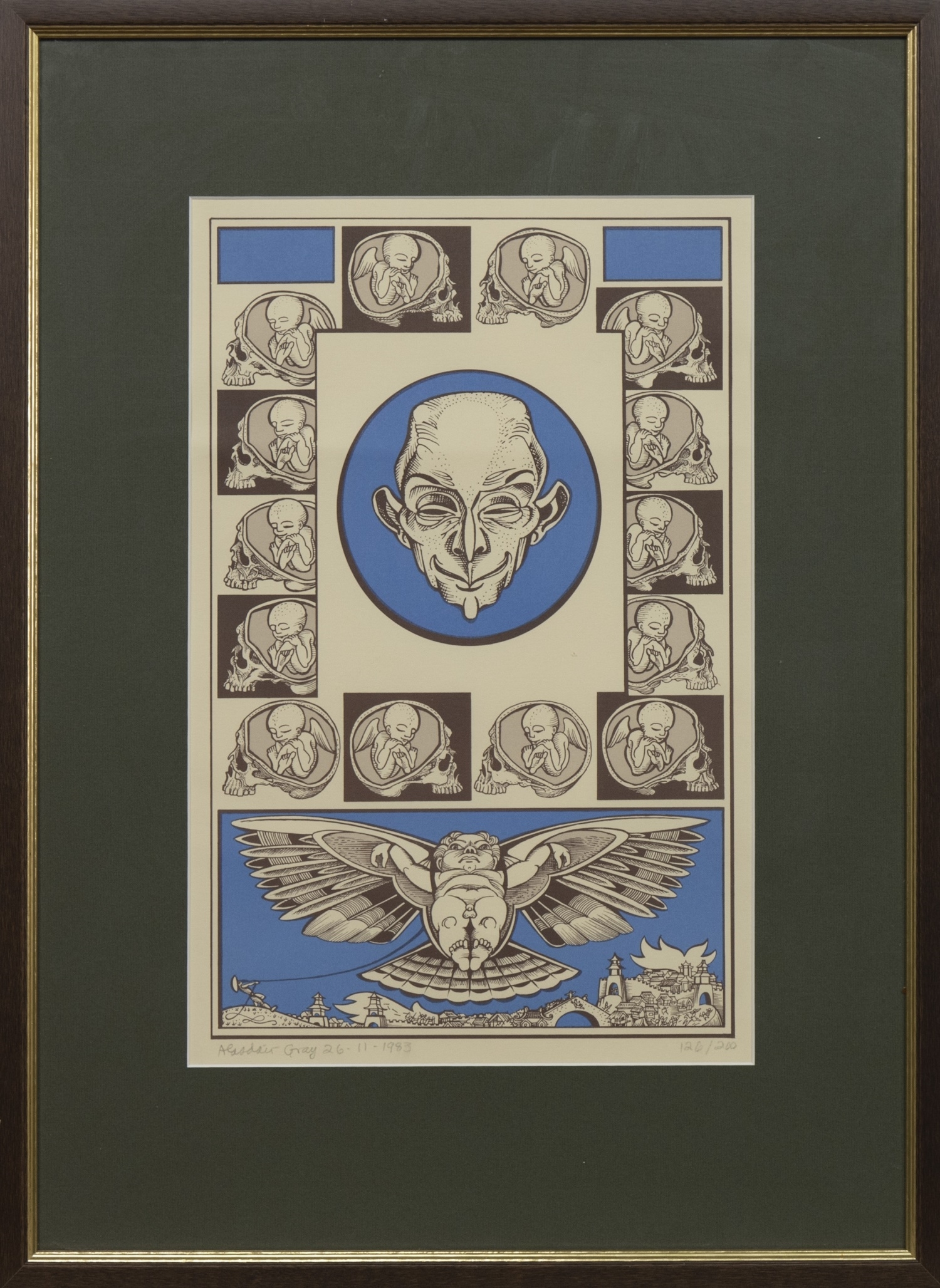 Alasdair Gray | FROM AN EASTERN EMPIRE (1983) | MutualArt