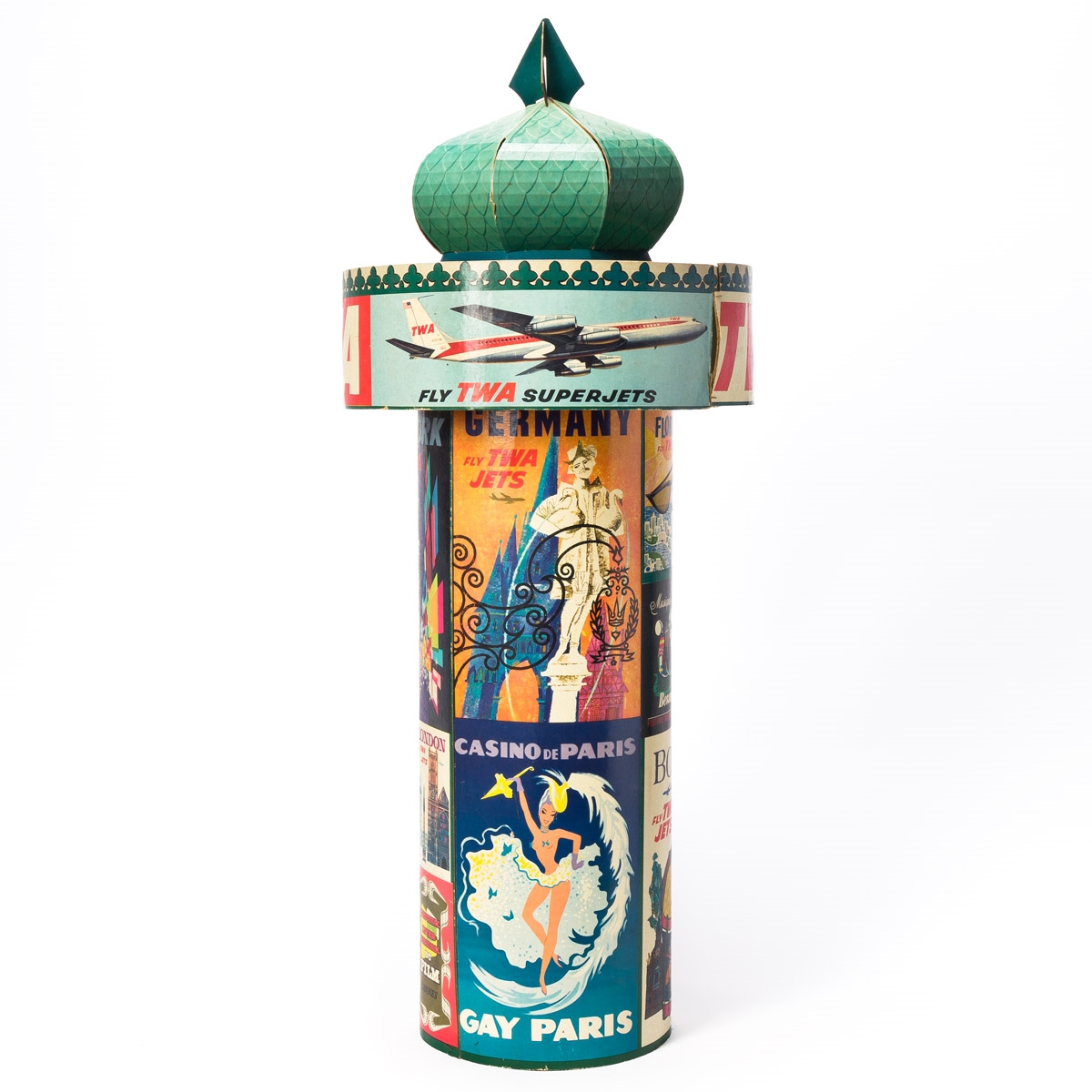 David Klein | TWA / FLY TWA SUPERJETS. Three-dimensional cardboard ...