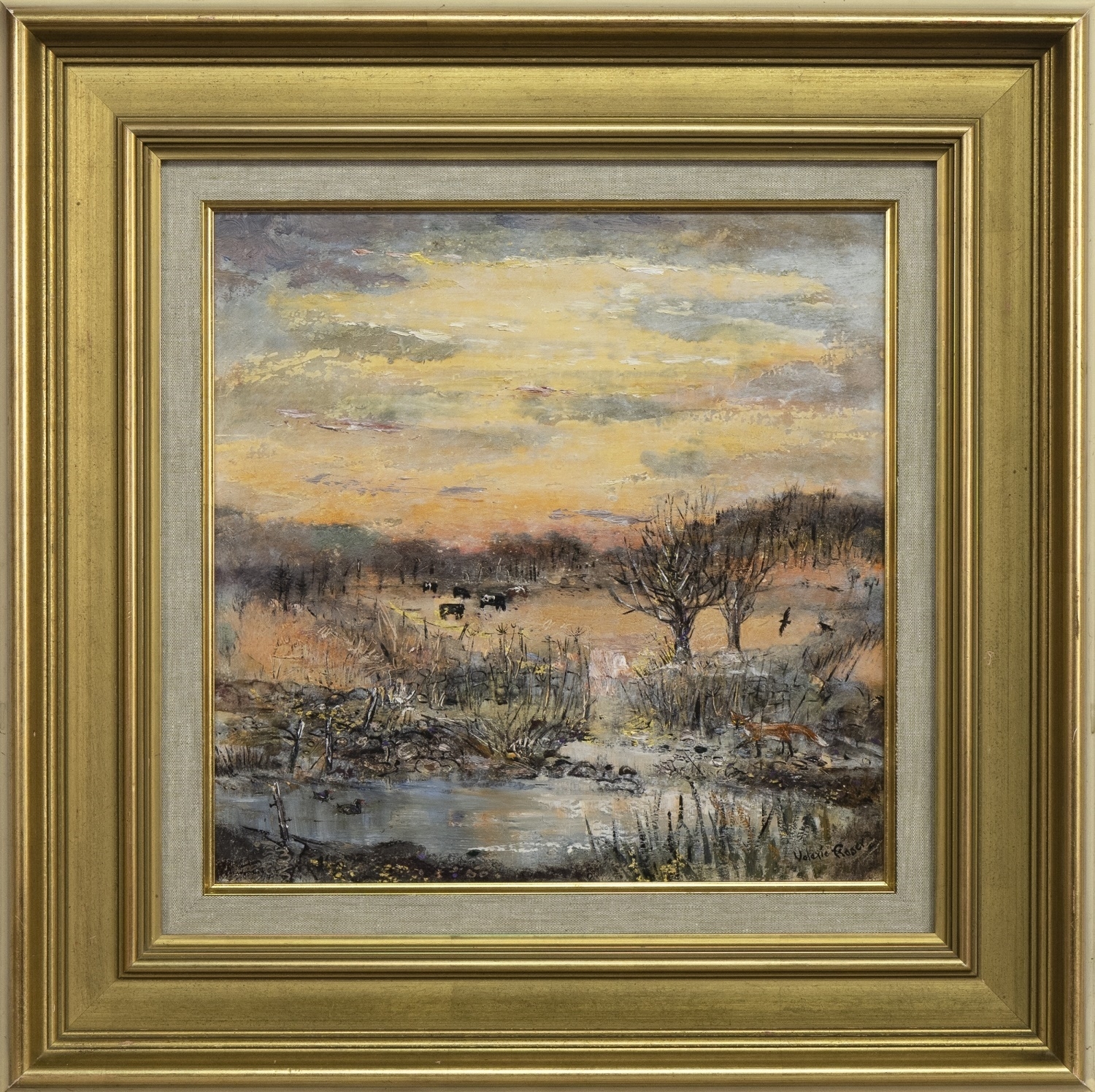 Valerie Fraser | WINTER EVENING | MutualArt