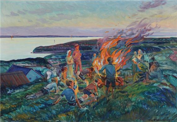 Christian Valentinusen | A Midsummer's Eve spent in the sand dunes ...