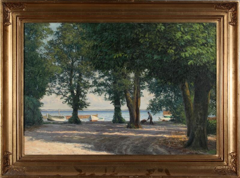 Karl Harald Alfred Broge | Coastal scenery | MutualArt