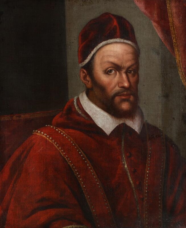 Italian School, 17th Century | Portrait of a pope | MutualArt
