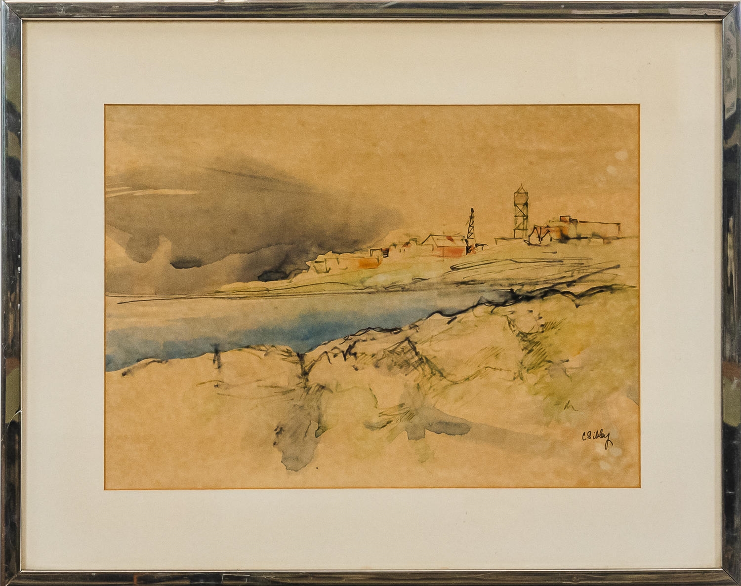 Charles Sibley | Coastal Town | MutualArt