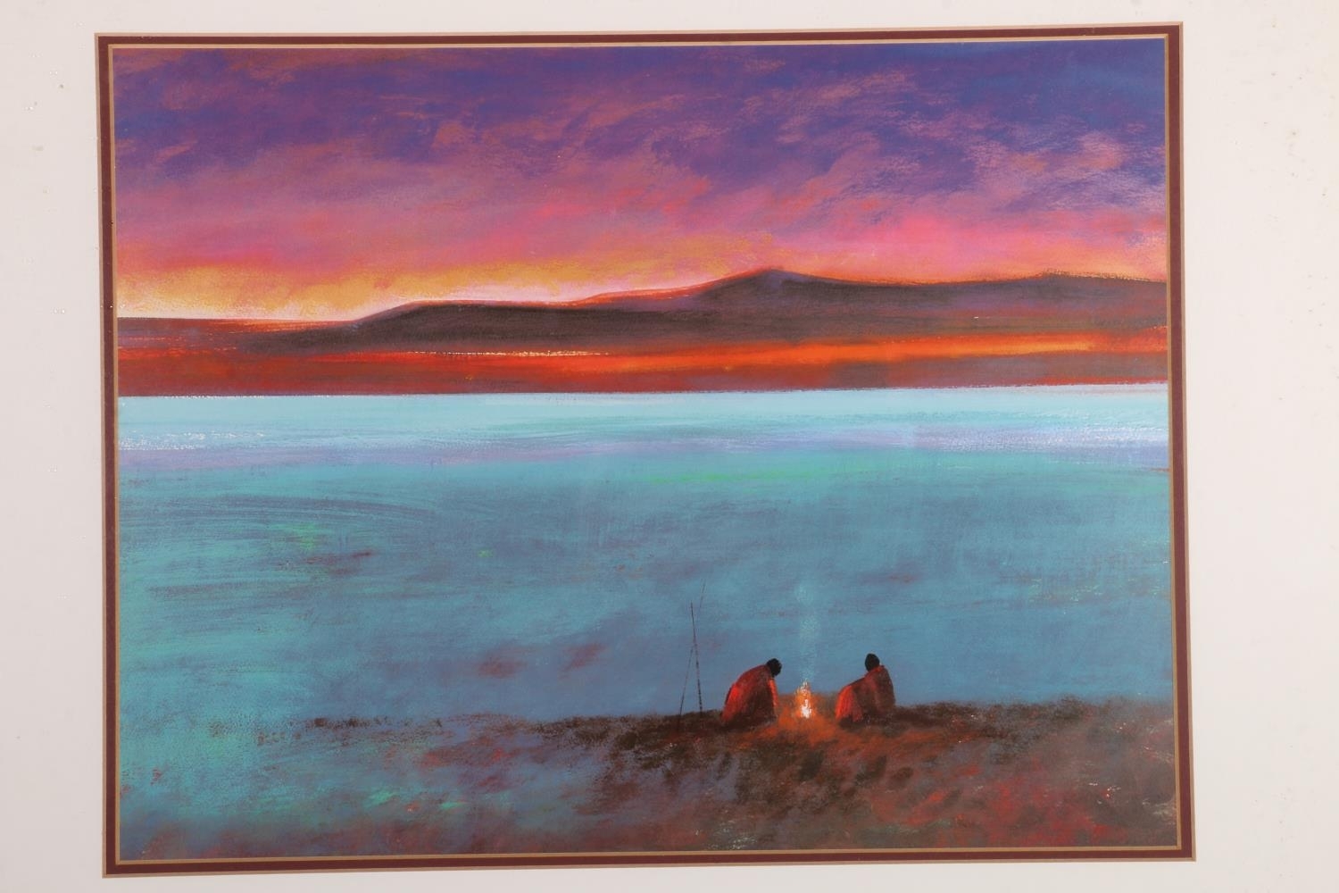 Jonathan Sanders | Dusk at Lake Turkana and Samburu Sunset | MutualArt