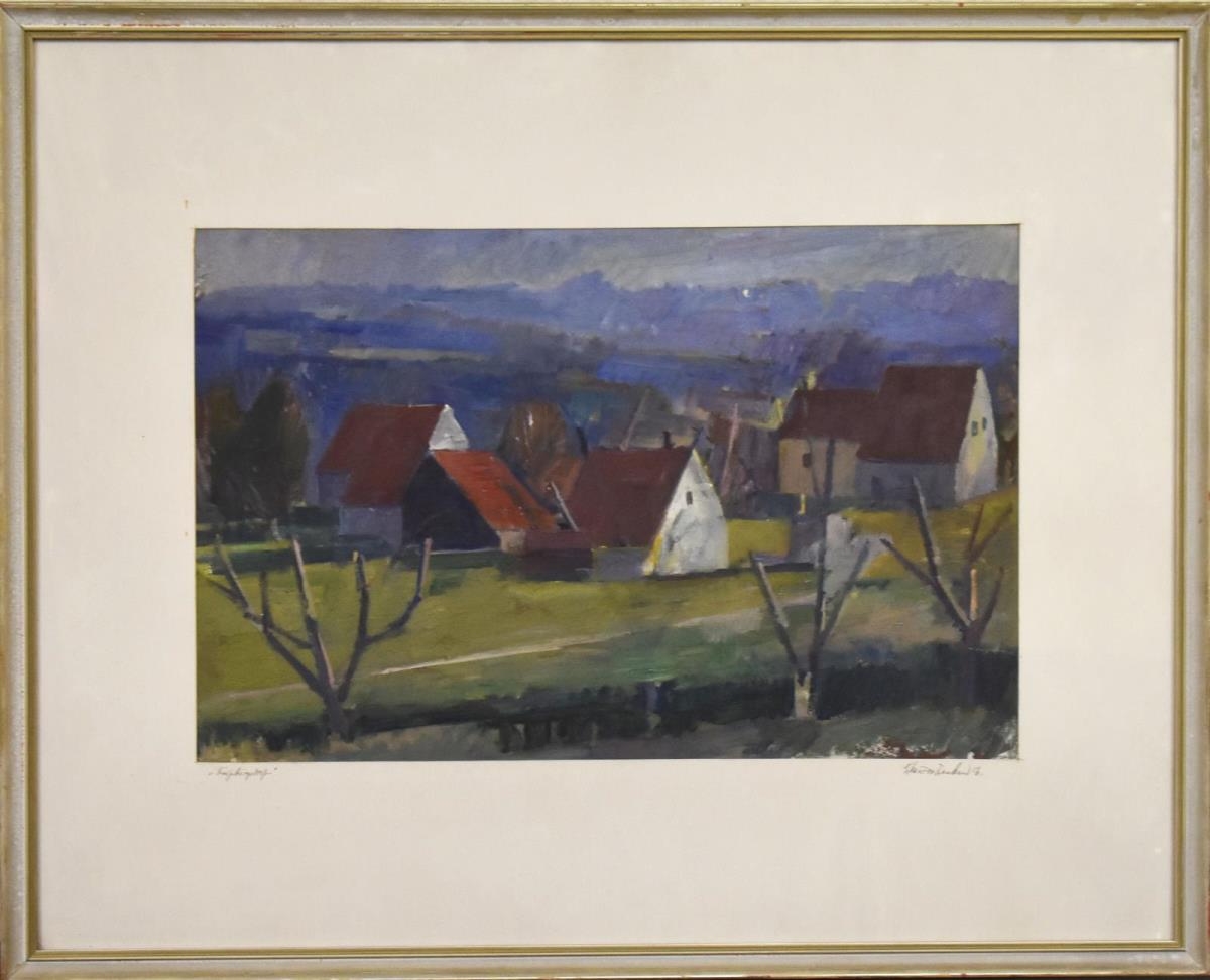 Ludwig Maurer-Franken | Dorfansicht | MutualArt