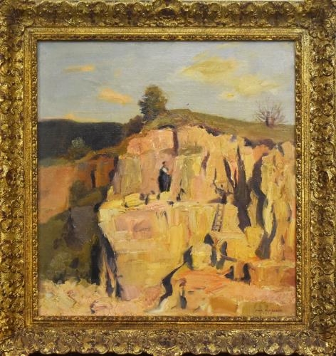 Max Rimbock | Steinbruch (1920) | MutualArt