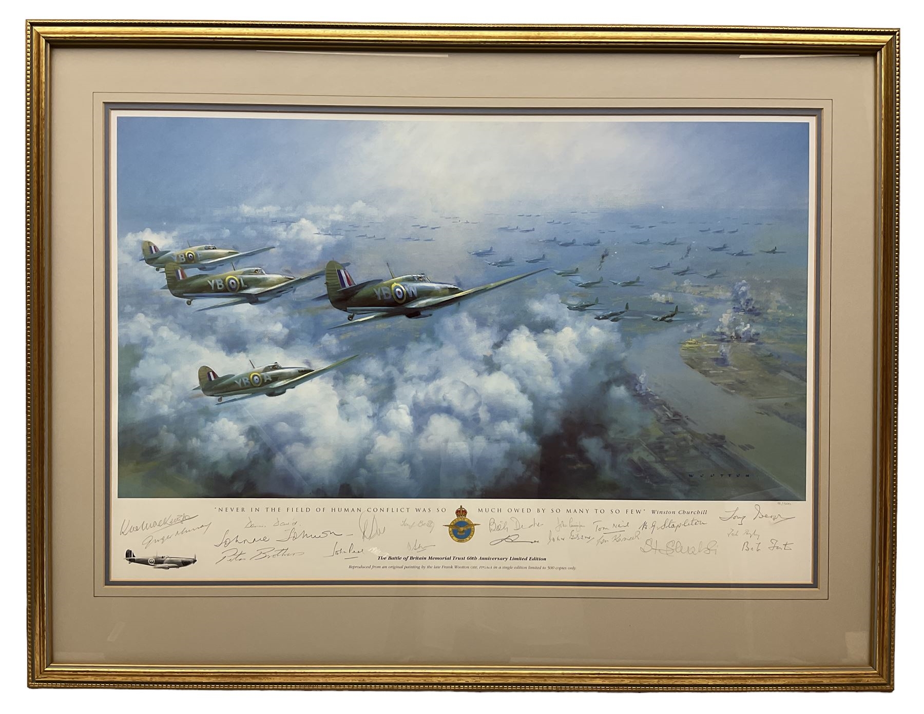 Frank Wootton | Battle of Britain Memorial Trust 60th Anniversary ...