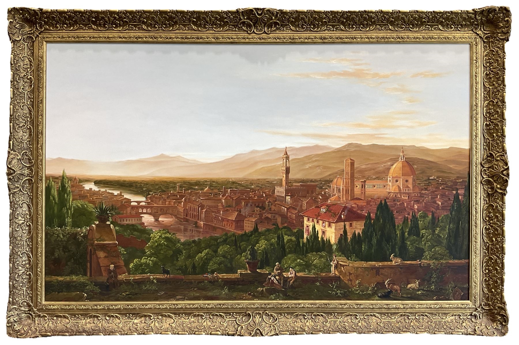 Thomas Cole | View of Florence from San Miniato | MutualArt