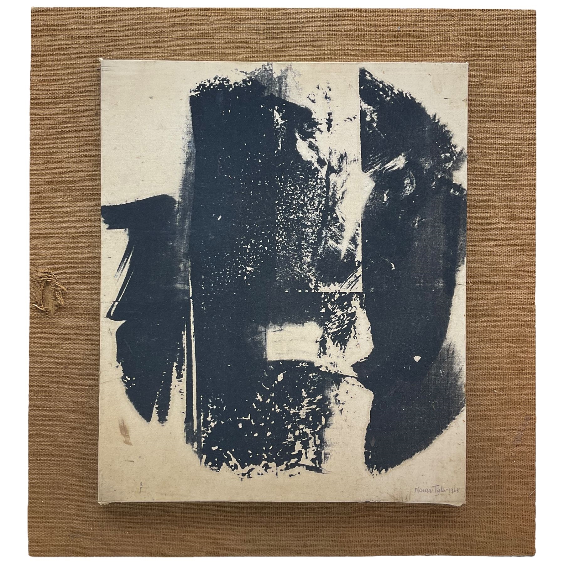 Marcia Tyler | Abstract Composition (1966) | MutualArt