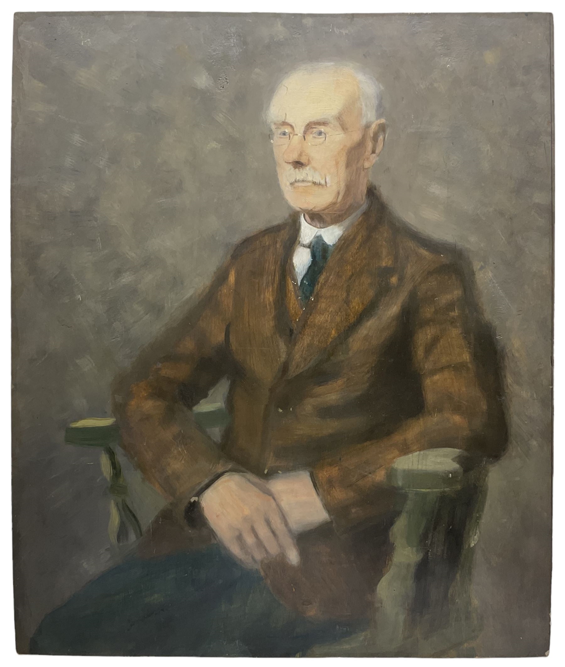 Hugh Segar | Portrait of a Professor | MutualArt