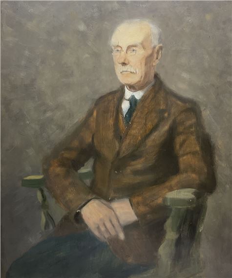 Hugh Segar | Portrait of a Professor | MutualArt