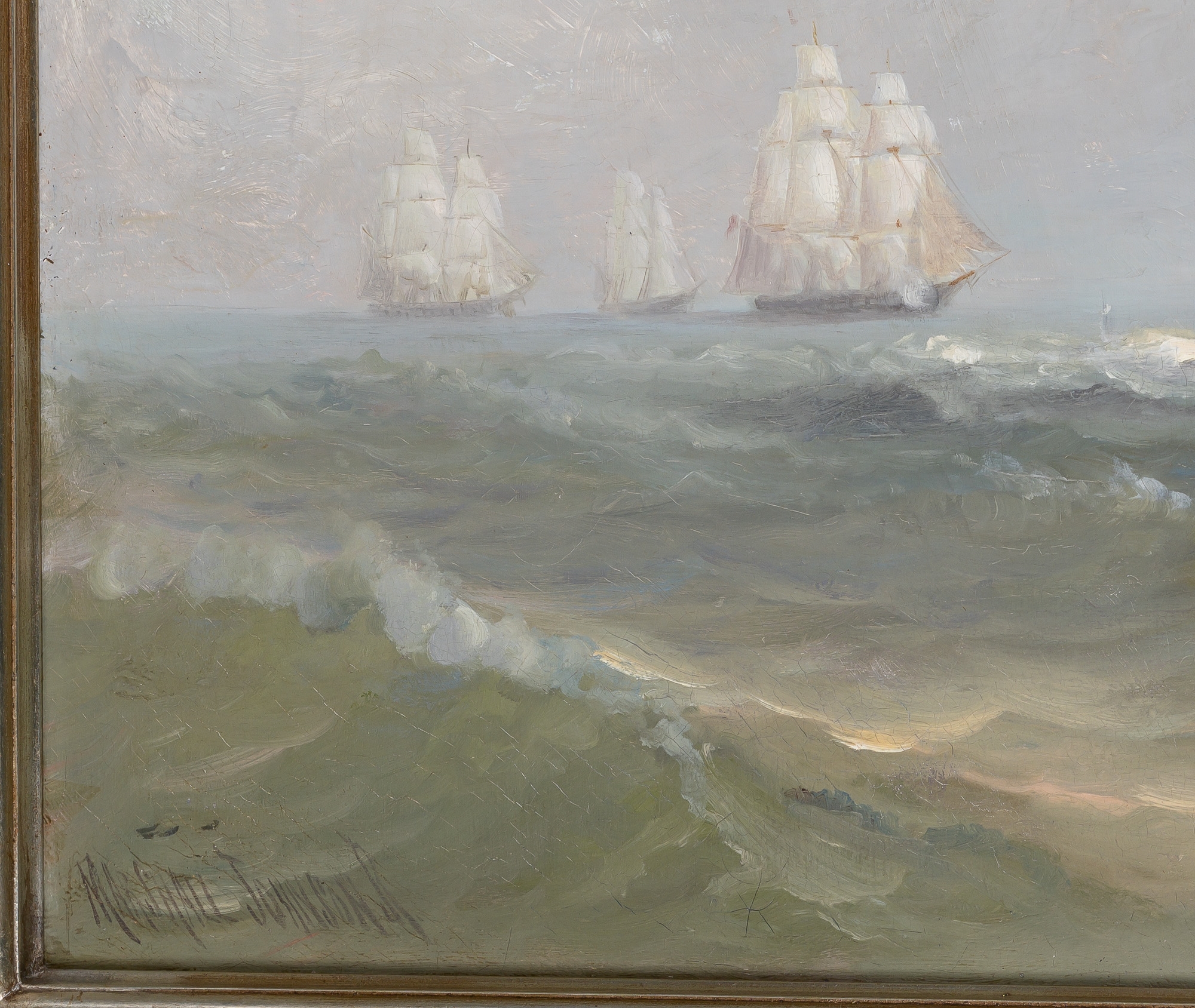 Marshall Johnson | The Constitution (1883) | MutualArt