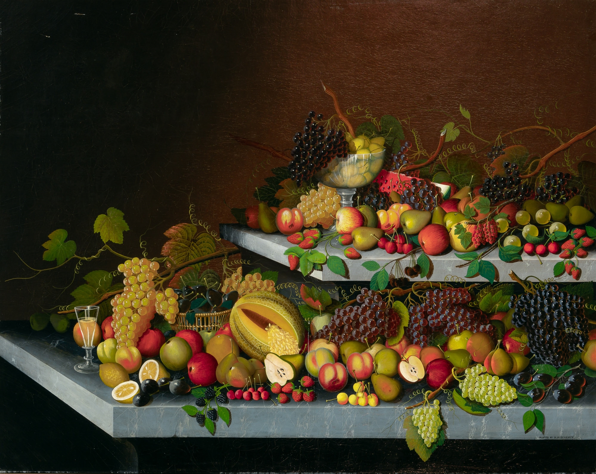 William H. Schenck | Still Life with Fruit (2000) | MutualArt