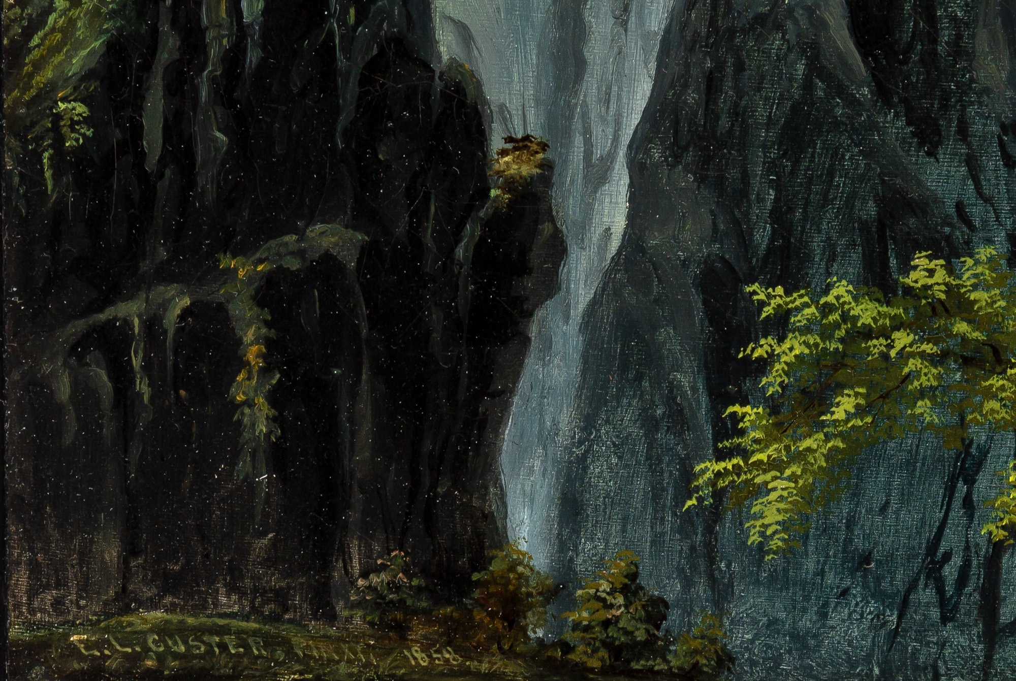 Edward L. Custer | Castrum Pfronten (1858) | MutualArt