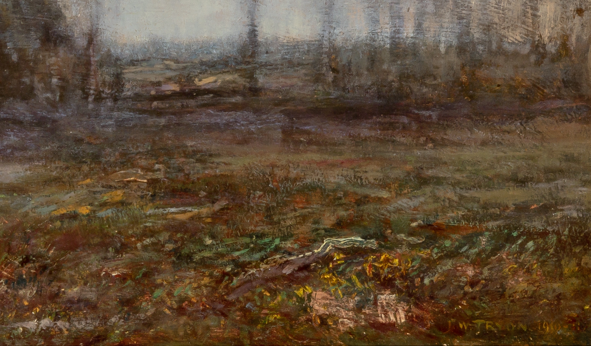 Dwight William Tryon | Night (1910 - 1911) | MutualArt