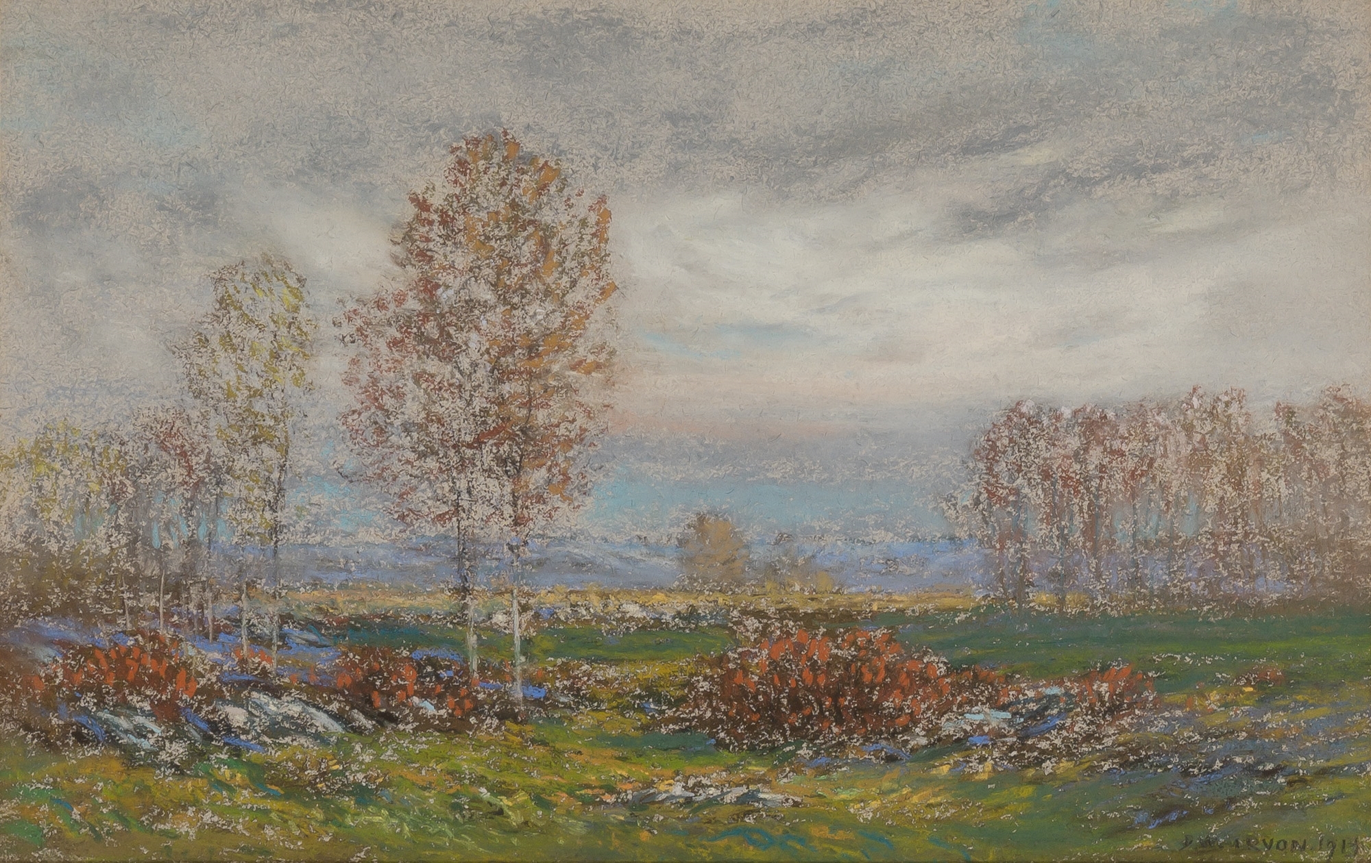 Dwight William Tryon | Night (1921) | MutualArt