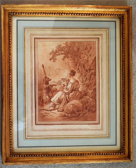 Gilles Demarteau | Shepherdess | MutualArt