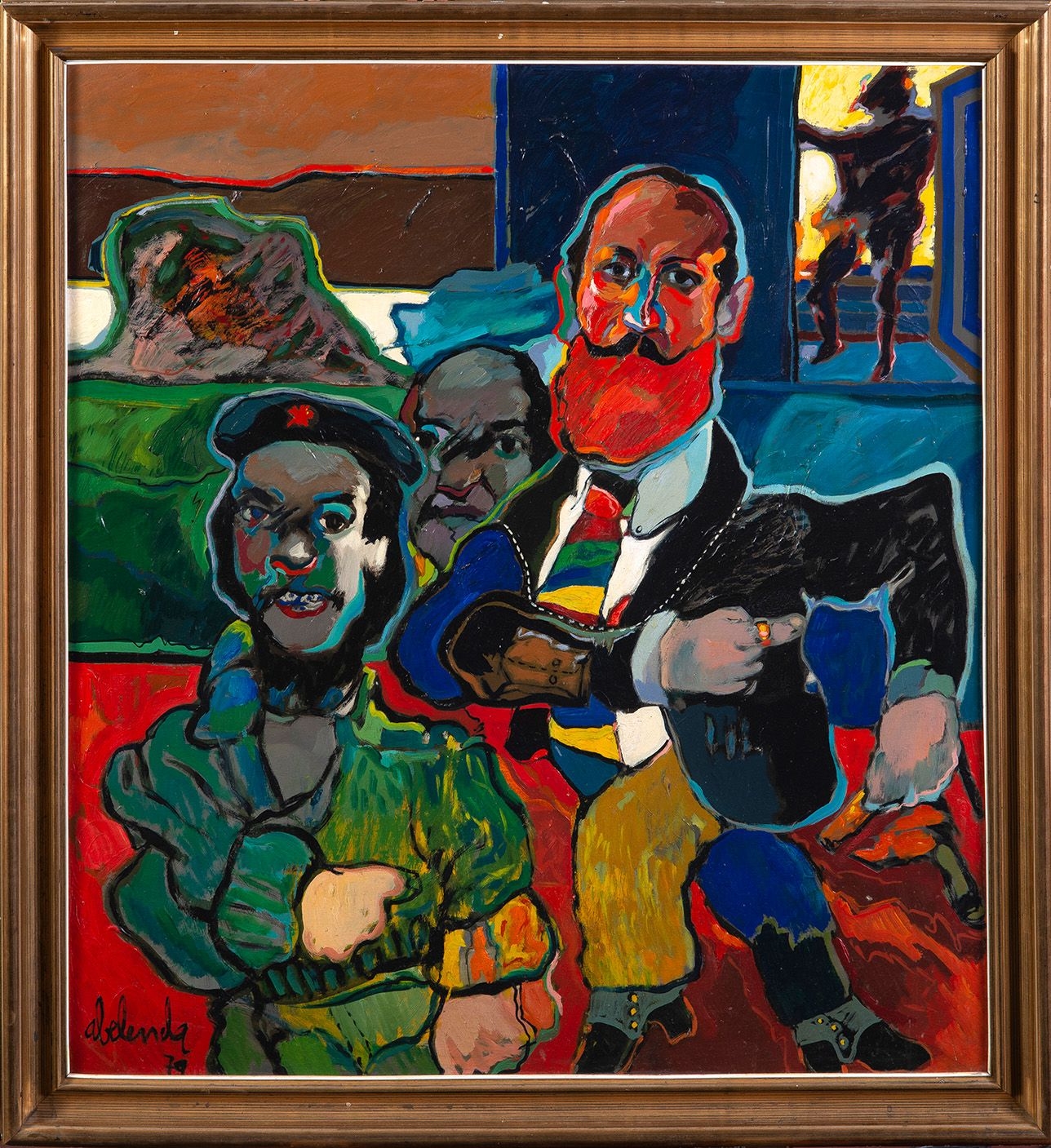 Alfonso Abelenda | Personajes (1979) | MutualArt