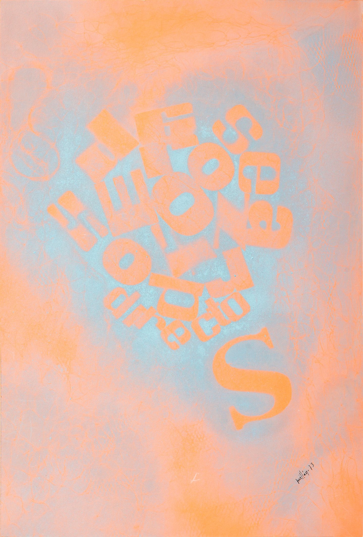 Fernando Millán | Poema visual (1973) | MutualArt