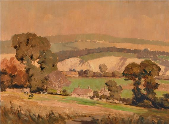 William Francis Longstaff | CASTLE COOMBS WILTSHIRE | MutualArt