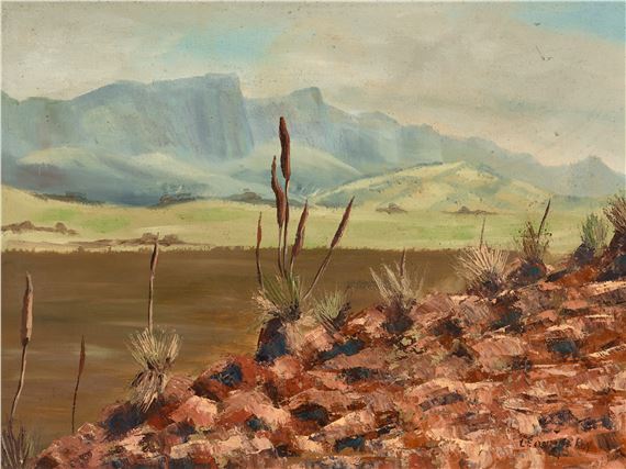 Leonard Roy | Desert Landscape | MutualArt