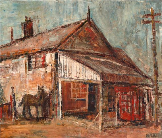 Marian Purvis | Old Post Office Silverton | MutualArt