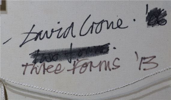 David Crone | THREE FORMS | MutualArt