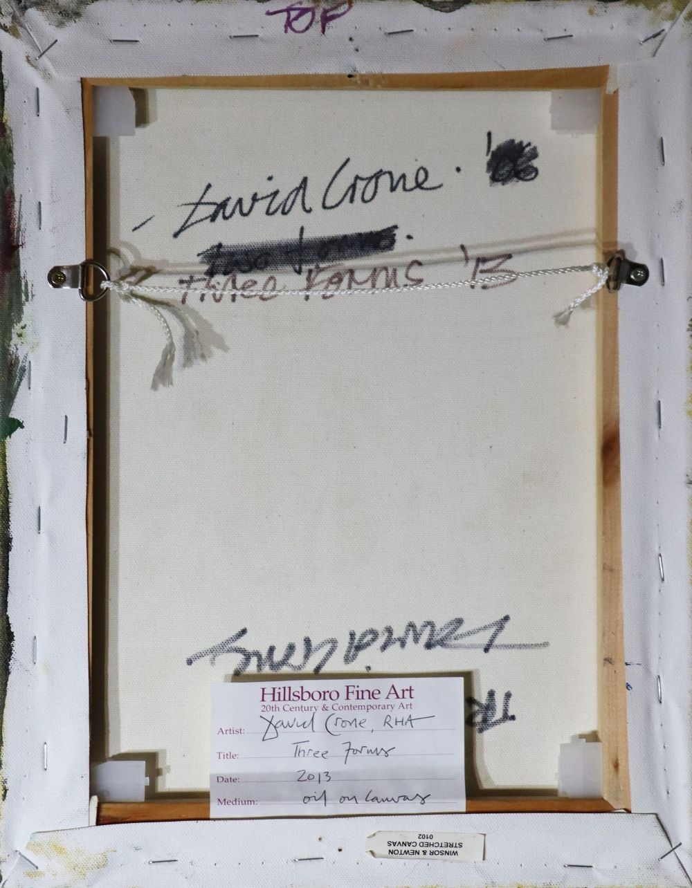 David Crone | THREE FORMS | MutualArt