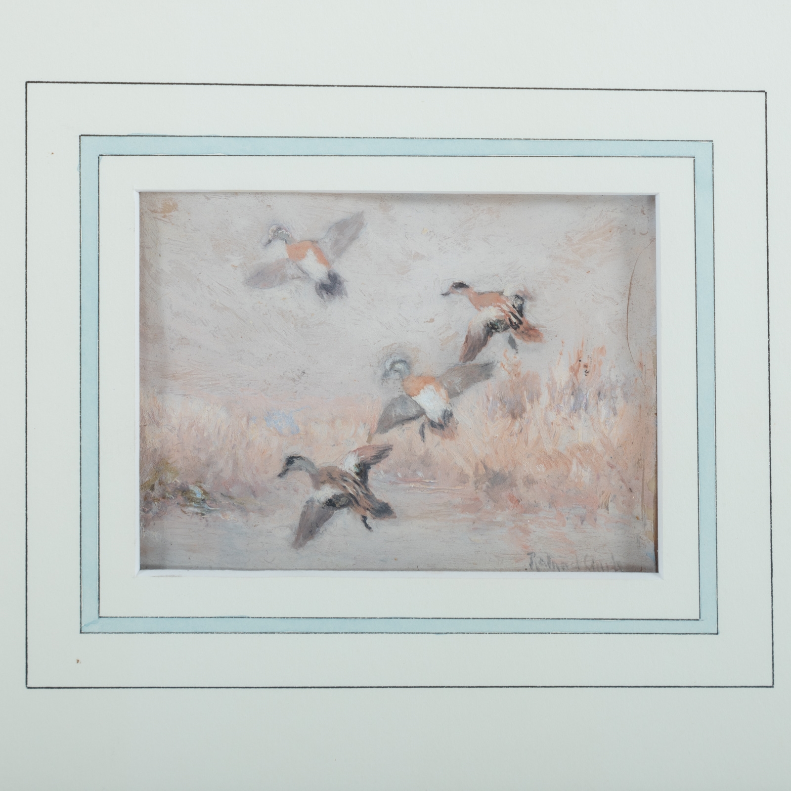 Roland H. Clark | Ducks in Flight | MutualArt