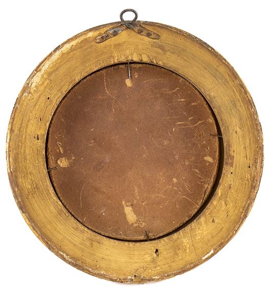 Roman School, 18th Century | Pair of small roundels with Saint Joseph ...