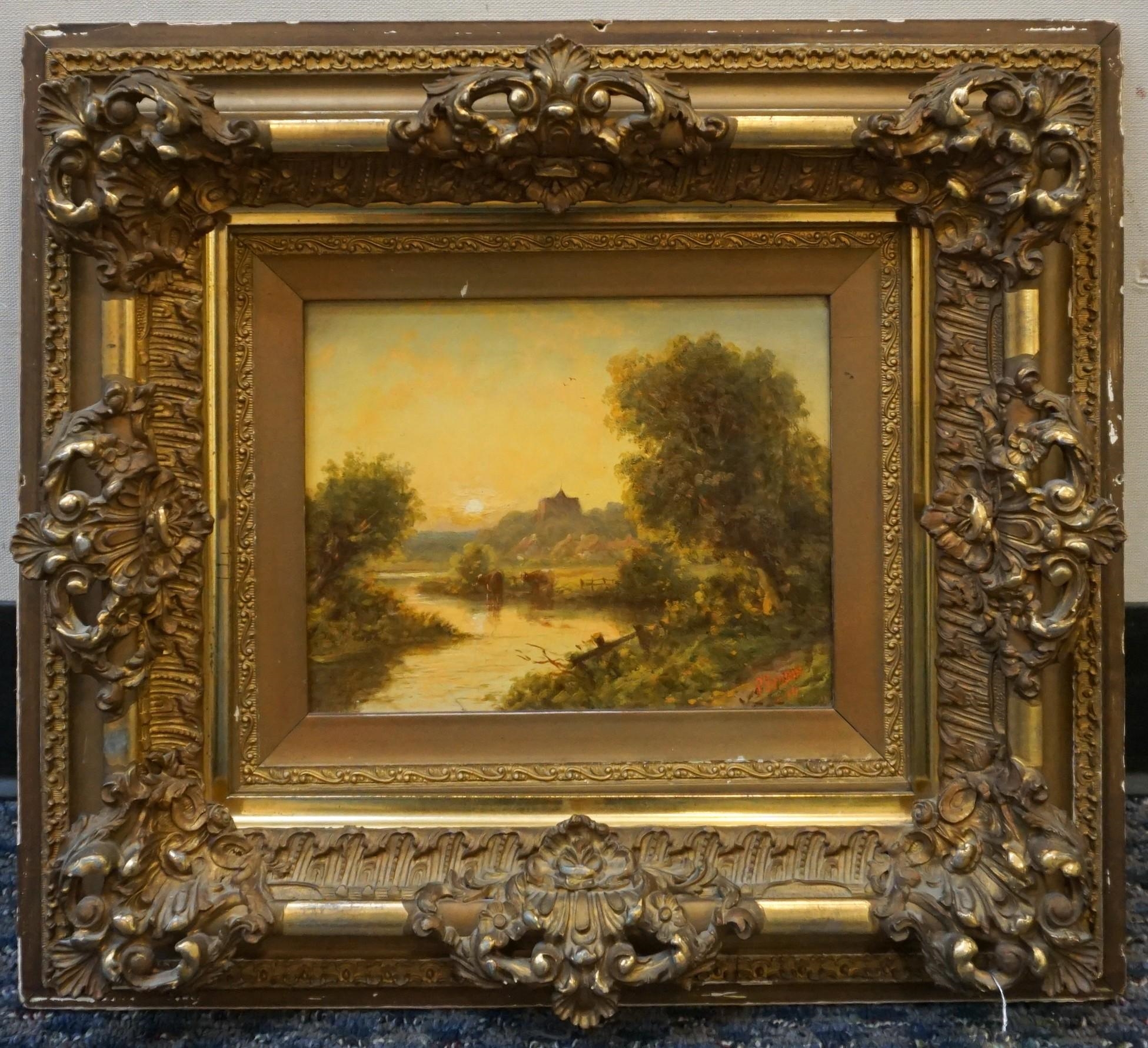 Robert Fenson | River Landscape | MutualArt