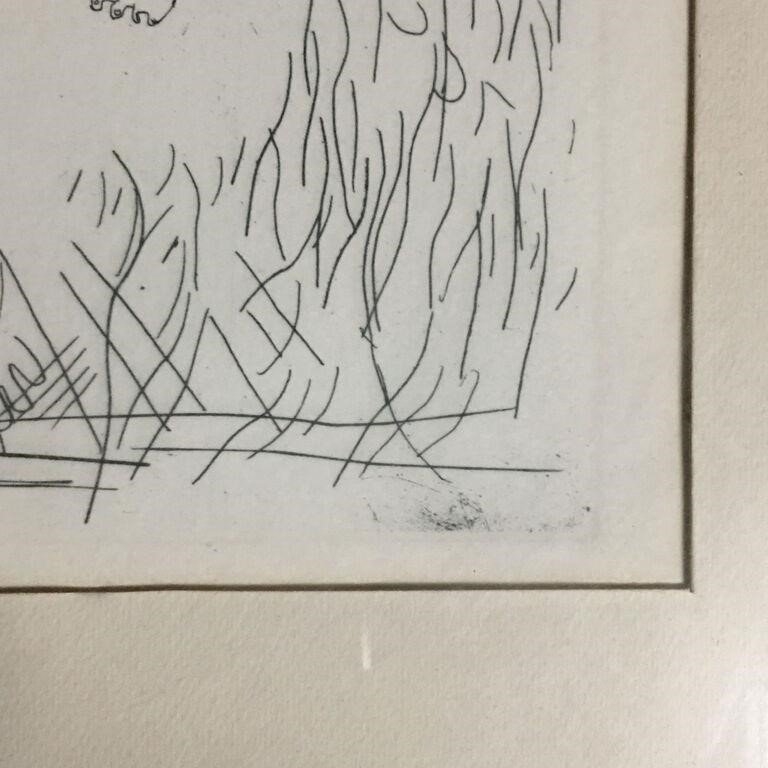 Georges Braque | Georges Braque Etching, Eros And Eurybia | MutualArt