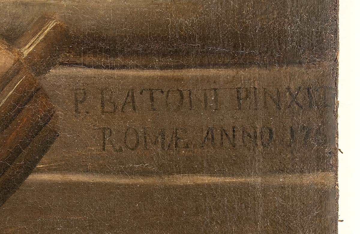 Pompeo Girolamo Batoni | Clemency implores Justice | MutualArt